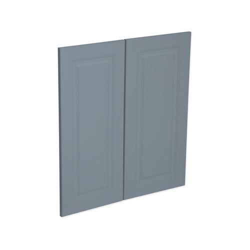 Kaboodle Danish Blue Heritage Corner Base Cabinet Doors - 2 Pack ...
