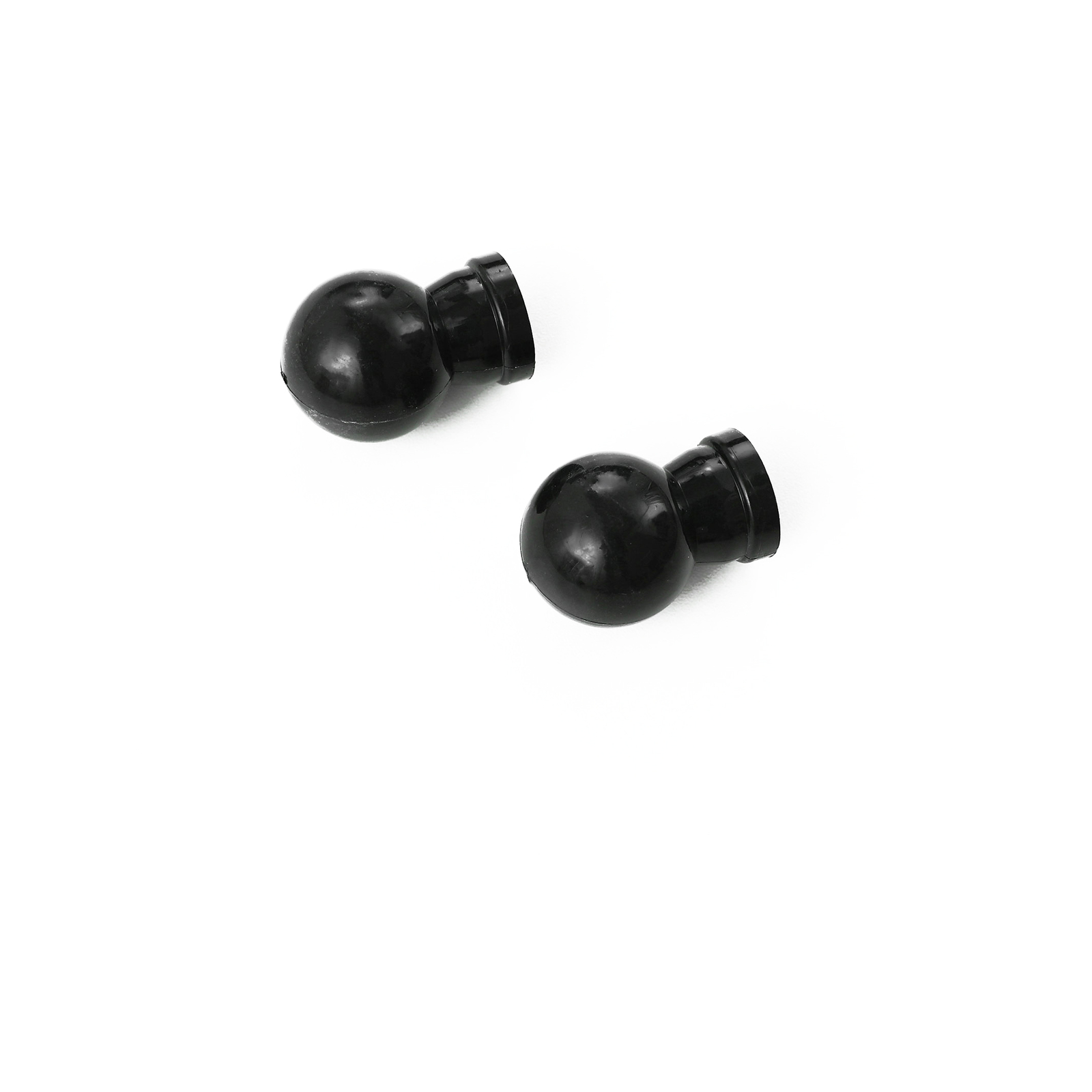 Windoware Black PVC Ball Finial - 2 Pack - Bunnings Australia