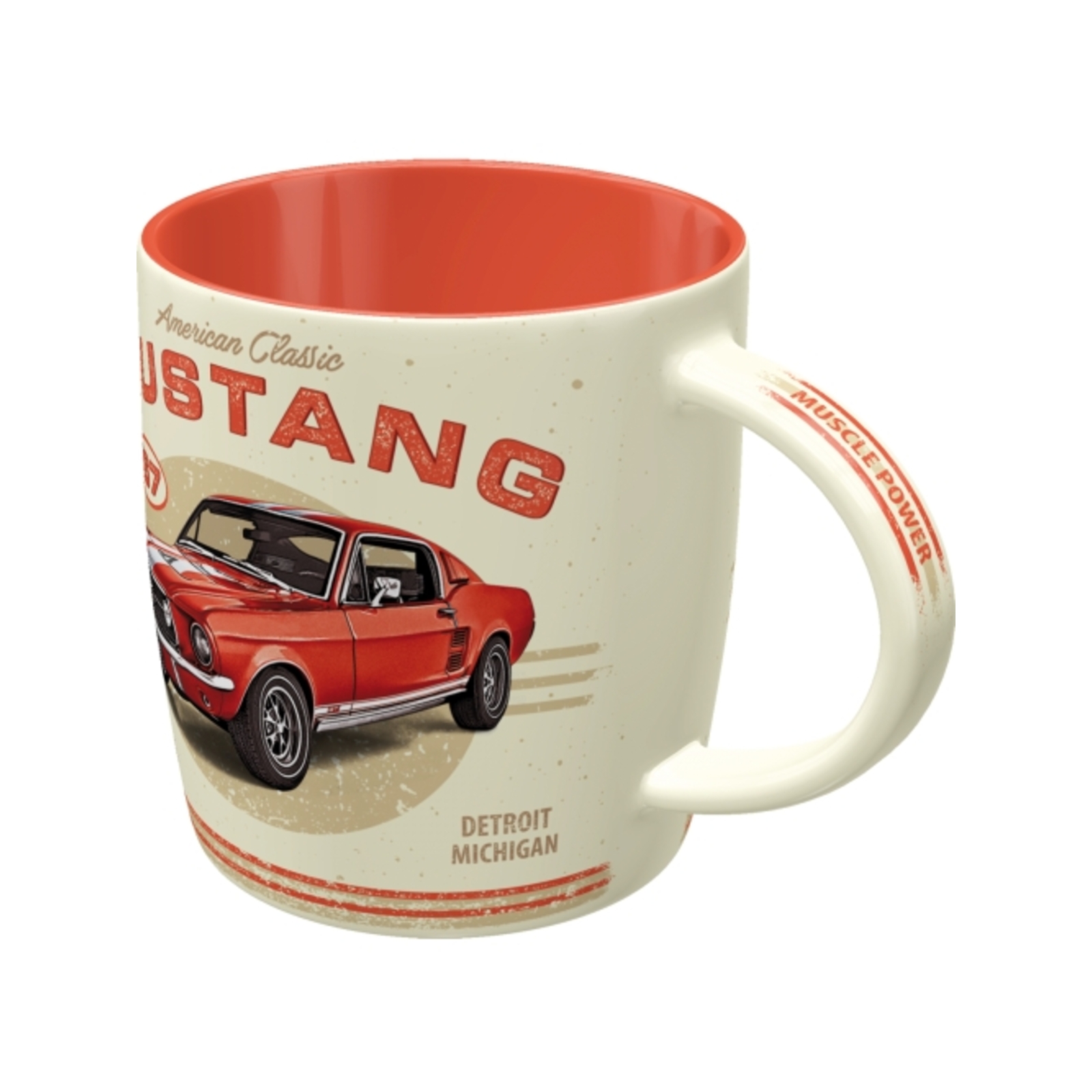 Nostalgic-Art Mug Ford Mustang GT 1967 Red - Bunnings Australia