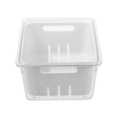 Boxsweden Crystal 2L/22cm Crisp Bin Food Storage - White - Bunnings ...