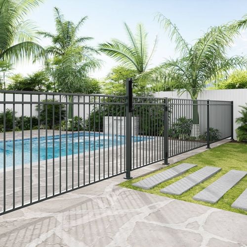 ProtectorAl 800 - 1200 x 1200mm Monument Aluminium Pool Gate DTR All Up ...