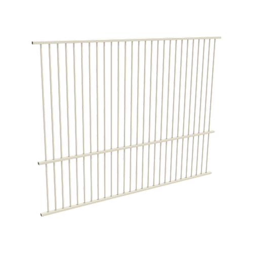 ProtectorAl 1201 - 2399 x 1800mm Surfmist Aluminium Flat Top Pool Fence ...