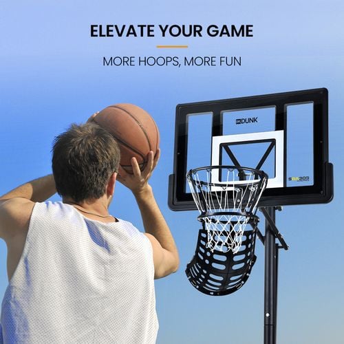 DR. DUNK Basketball Return System, with 360 Degree Universal Attachment ...