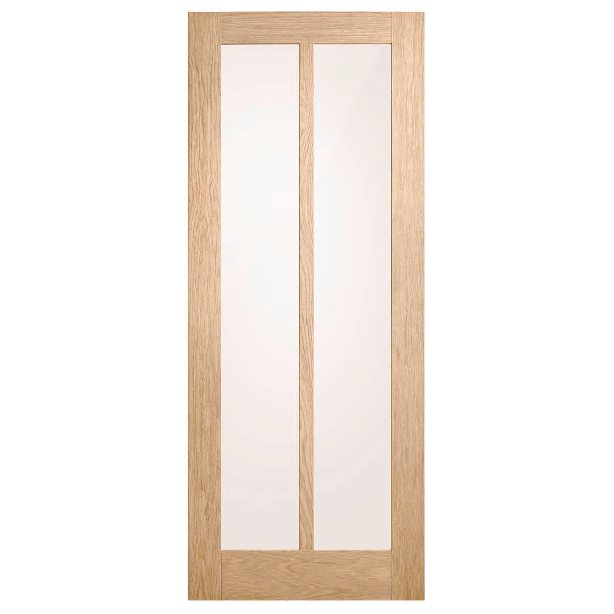 Corinthian 2340 x 920 x 35mm Internal Door White Oak Moda Translucent ...