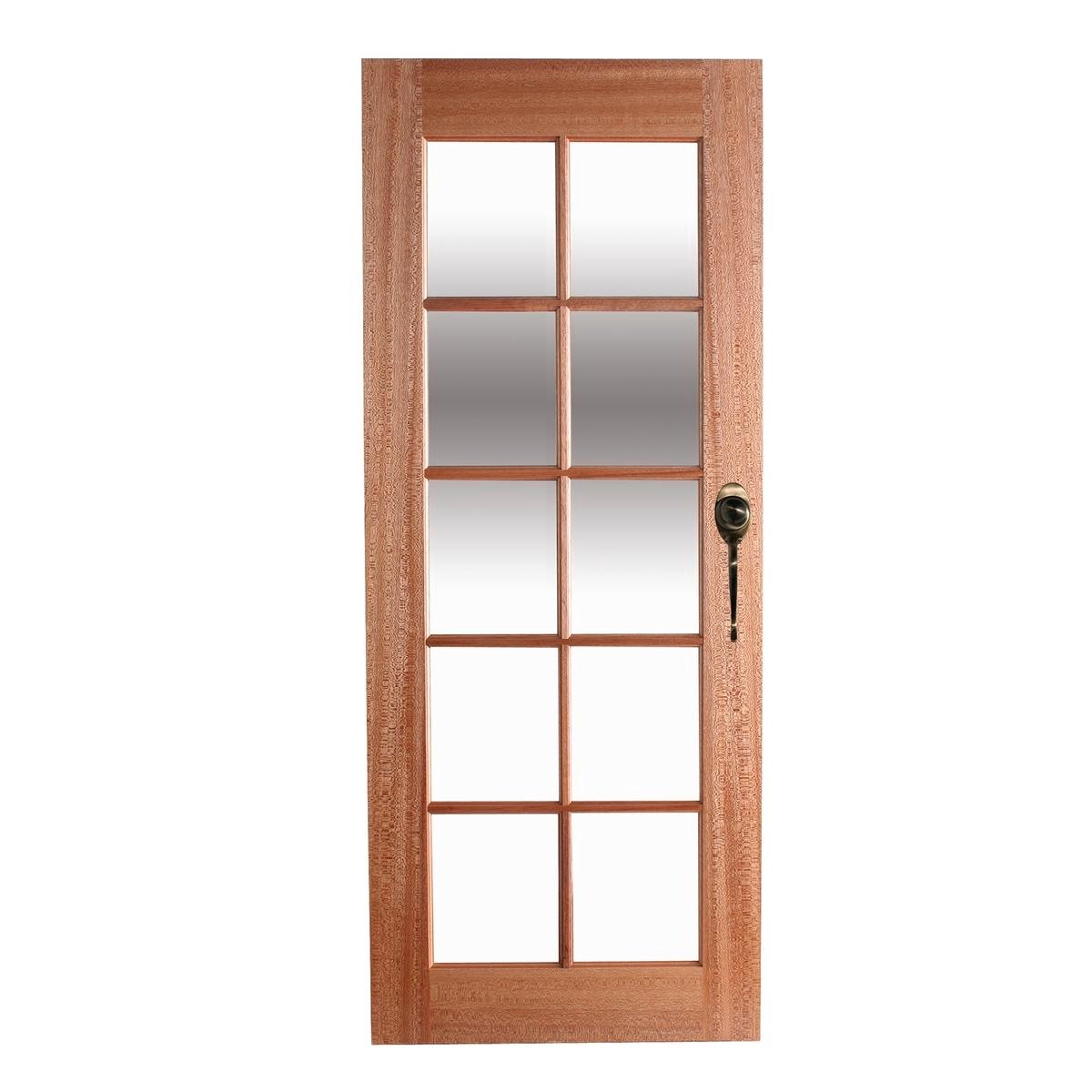 Hume 2040 x 820 x 40mm Entrance Door 10Lite Clear Glass - Bunnings ...