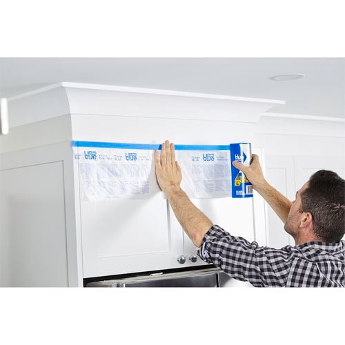 ScotchBlue 1.8 x 27.4m Pretaped Masking Film - Bunnings Australia