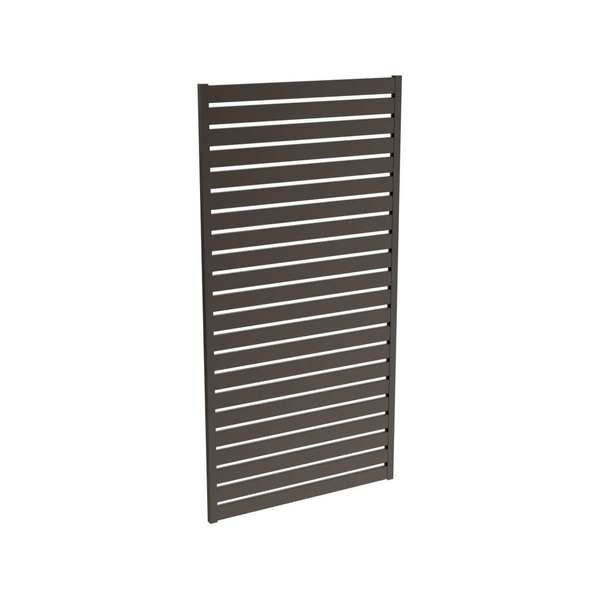ProtectorAl Up to 0900W x Up to 1766H Satin Black Aluminium Slat Screen ...