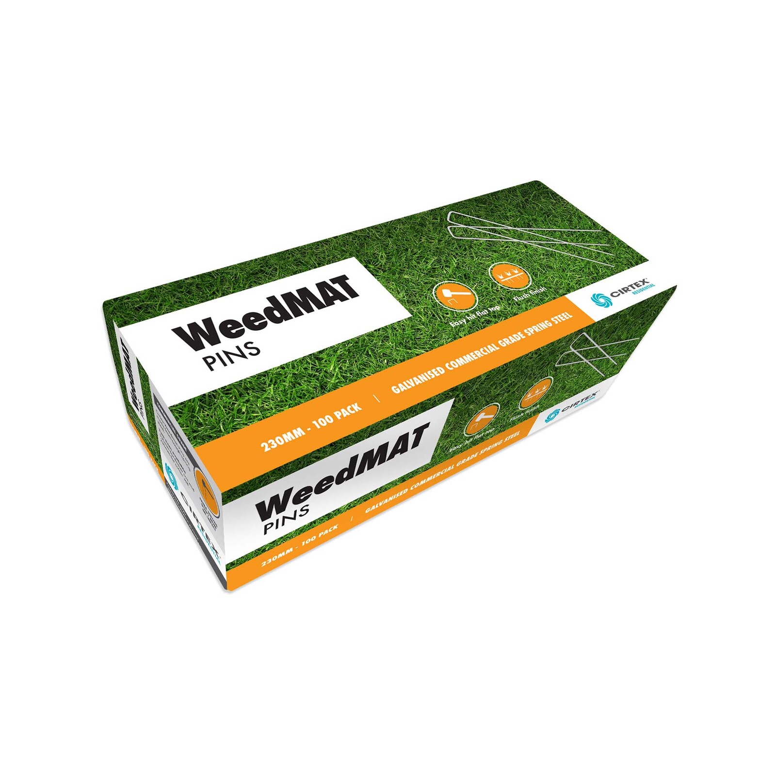 Strol 230mm WeedMat Pins - 100 Pack - Bunnings Australia