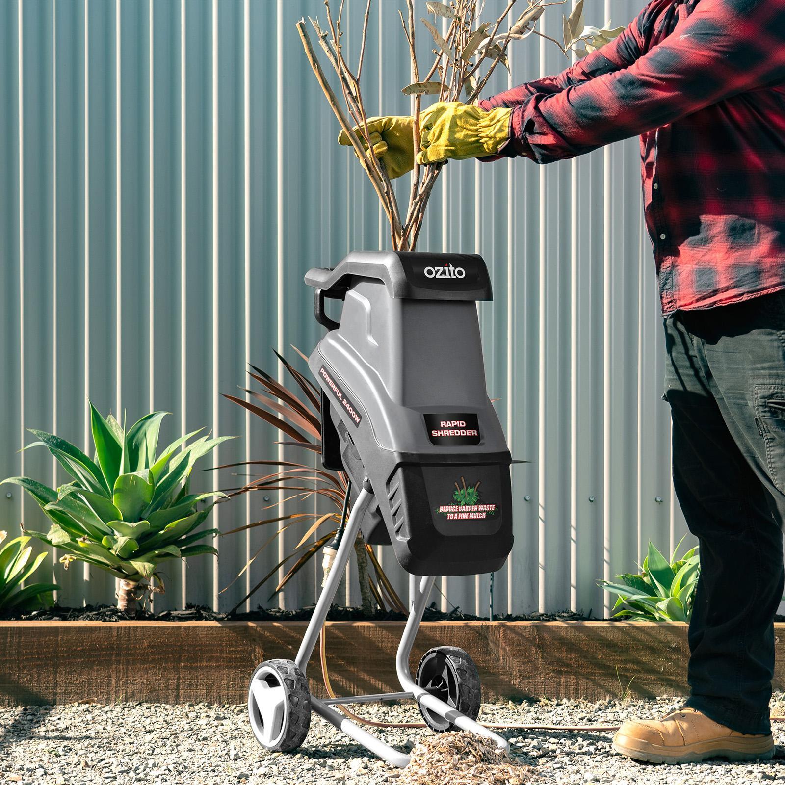 Ozito 2400W Corded Rapid Garden Shredder RSH-2535 - Bunnings Australia