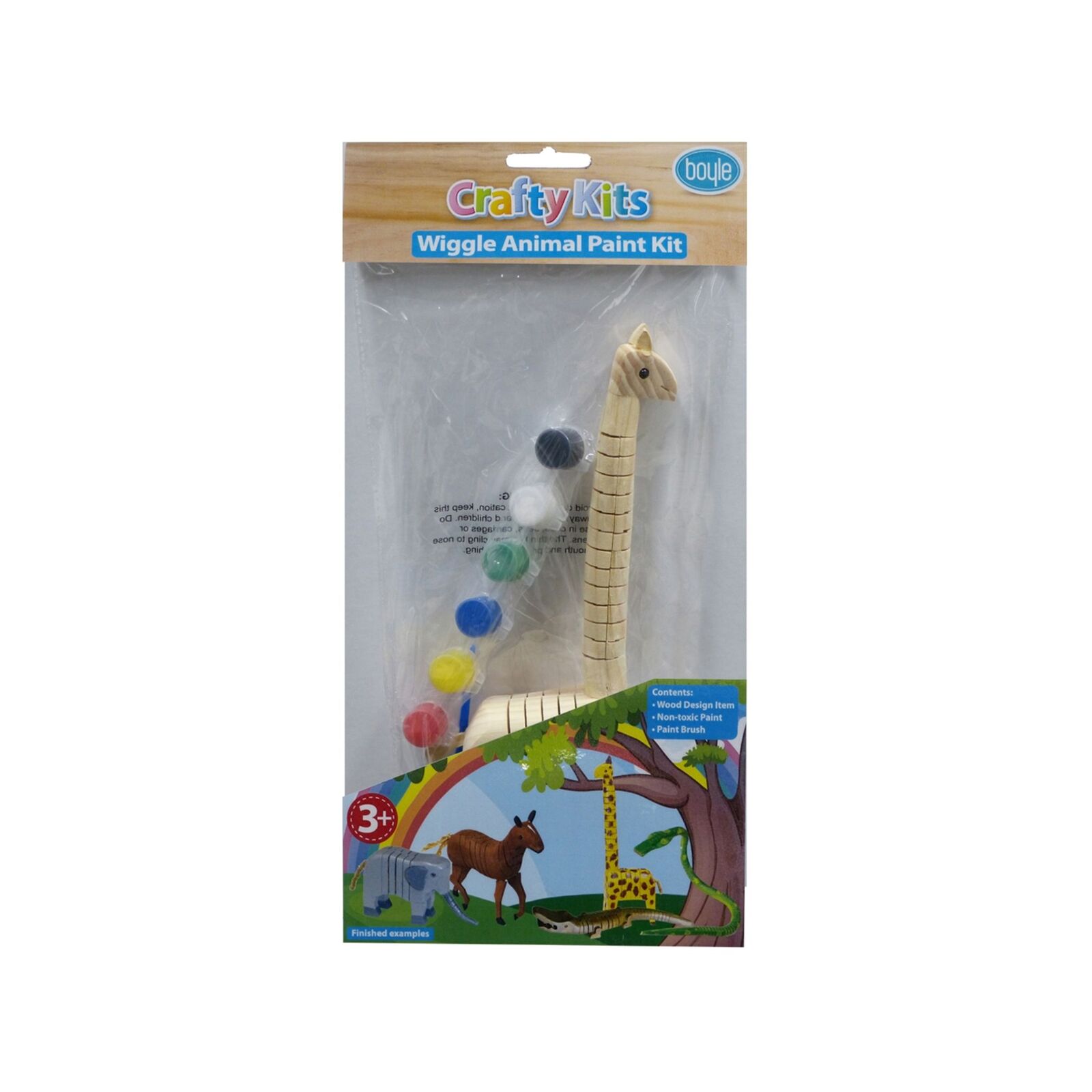 Boyle Wiggle Animals Crafty Kit - Bunnings New Zealand