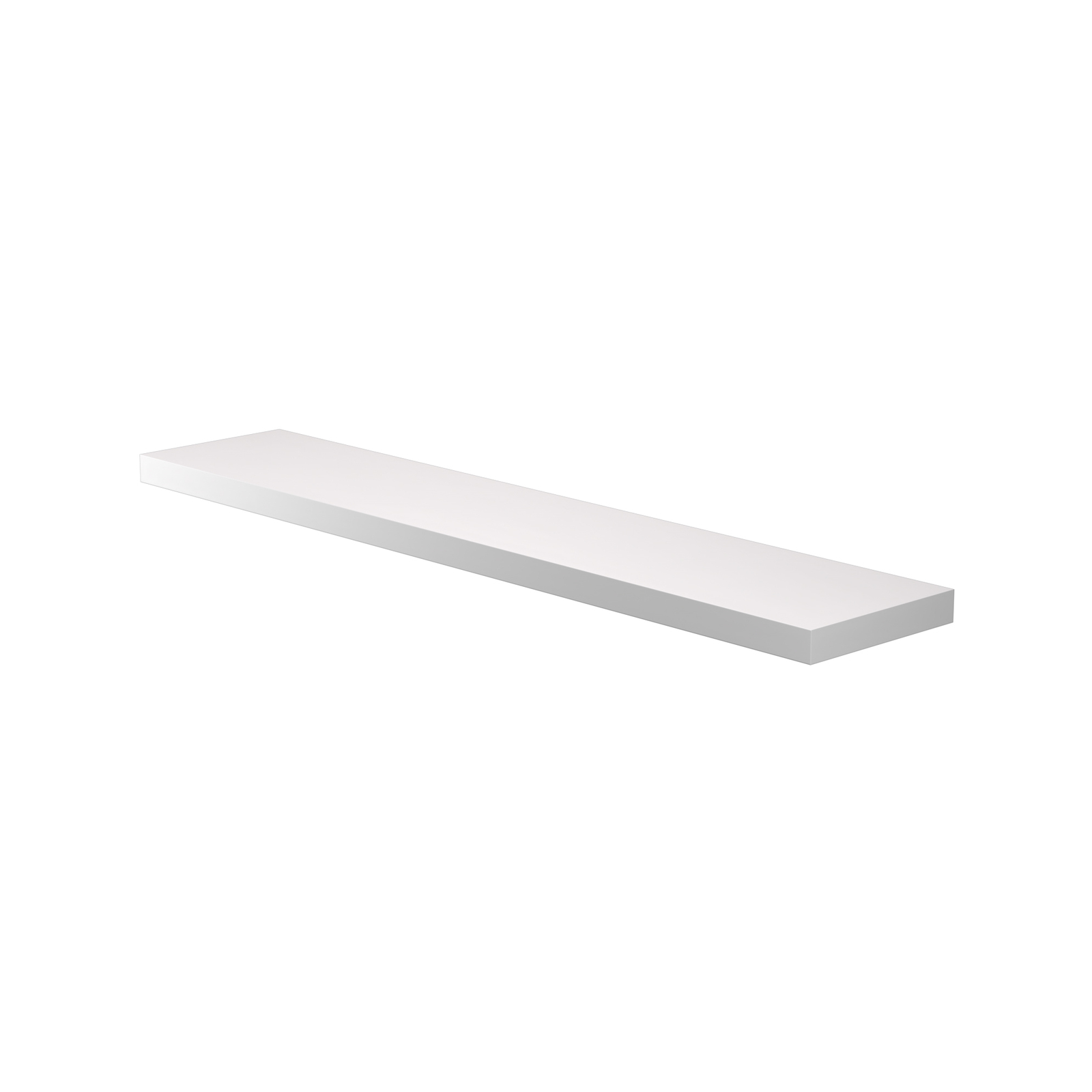 Flexi Storage Decorative Shelving 1200 x 38 x 240mm Matte White ...