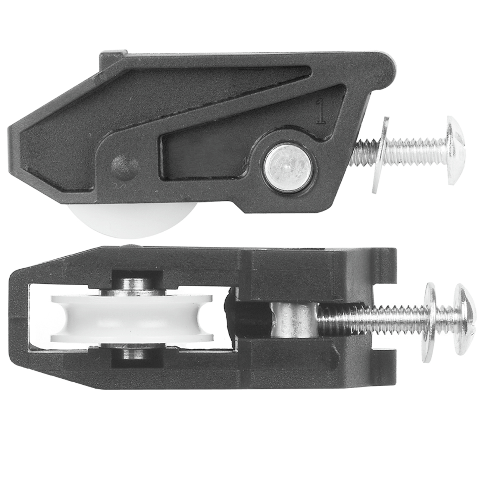 Rolltrak Adjustable Plastic Carriage And Acetal Roller - Bunnings Australia