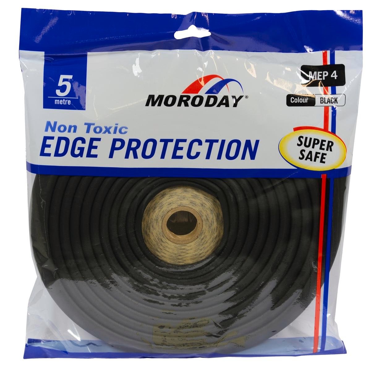 Moroday 5m Black Self Adhesive Edge Protector Roll - Bunnings Australia