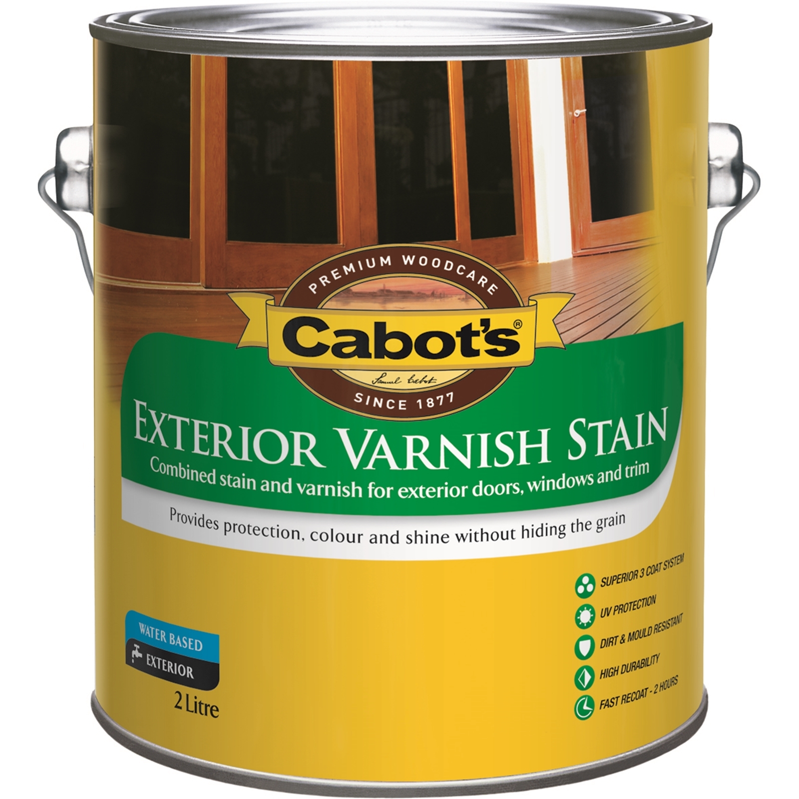 Cabot's 2L Exterior Varnish Stain Tint Base - Bunnings Australia