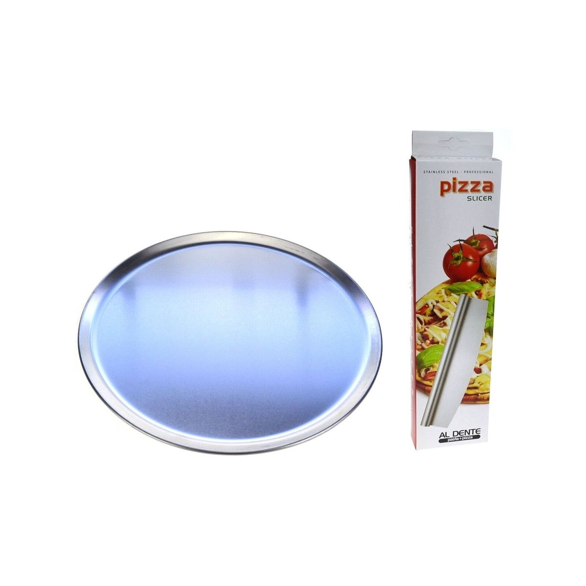 Al Dente Pizza Flat Pack - 2 x 300mm Pizza Plates And Rocking Pizza ...
