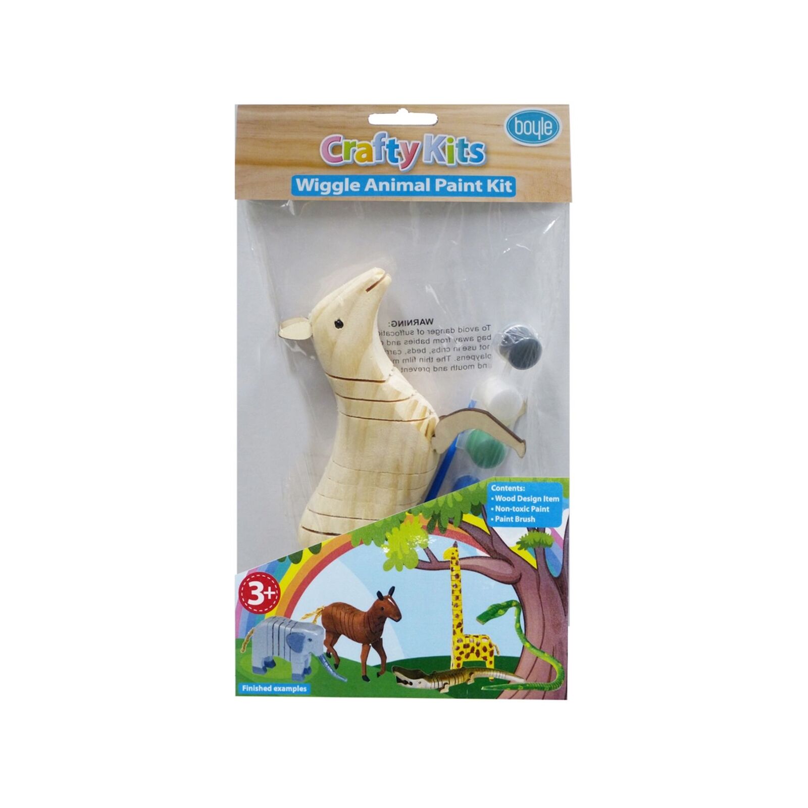 Boyle Wiggle Animals Crafty Kit - Bunnings New Zealand