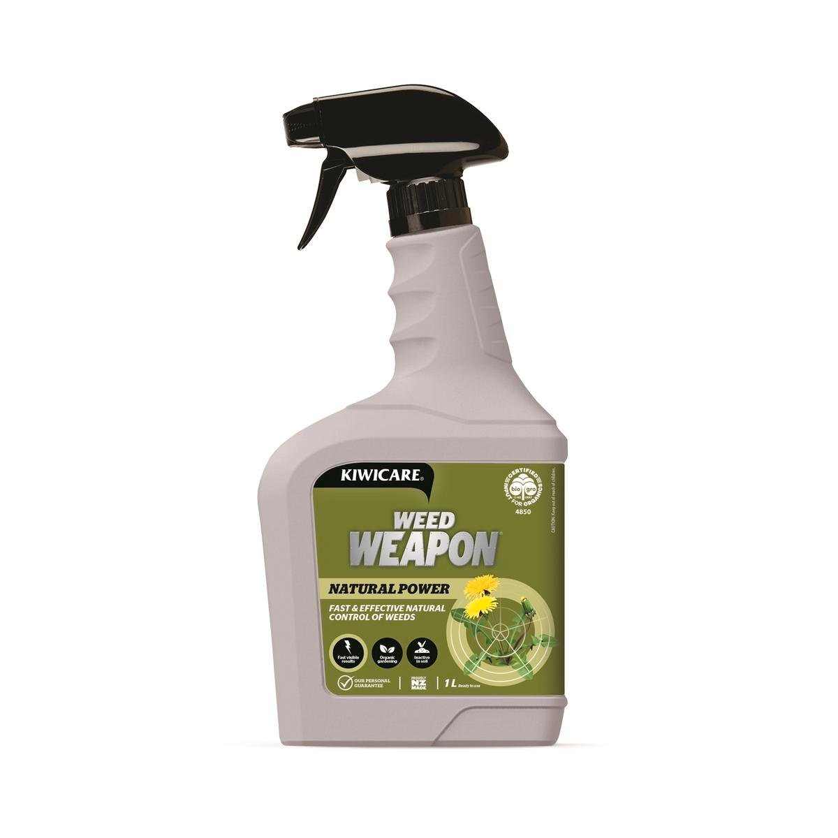 Kiwicare 1L Weed Weapon Ready to Use Natural Power - Bunnings New Zealand