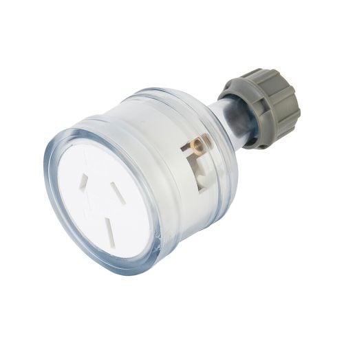 DETA 15A Clear Extension Socket - Bunnings Australia