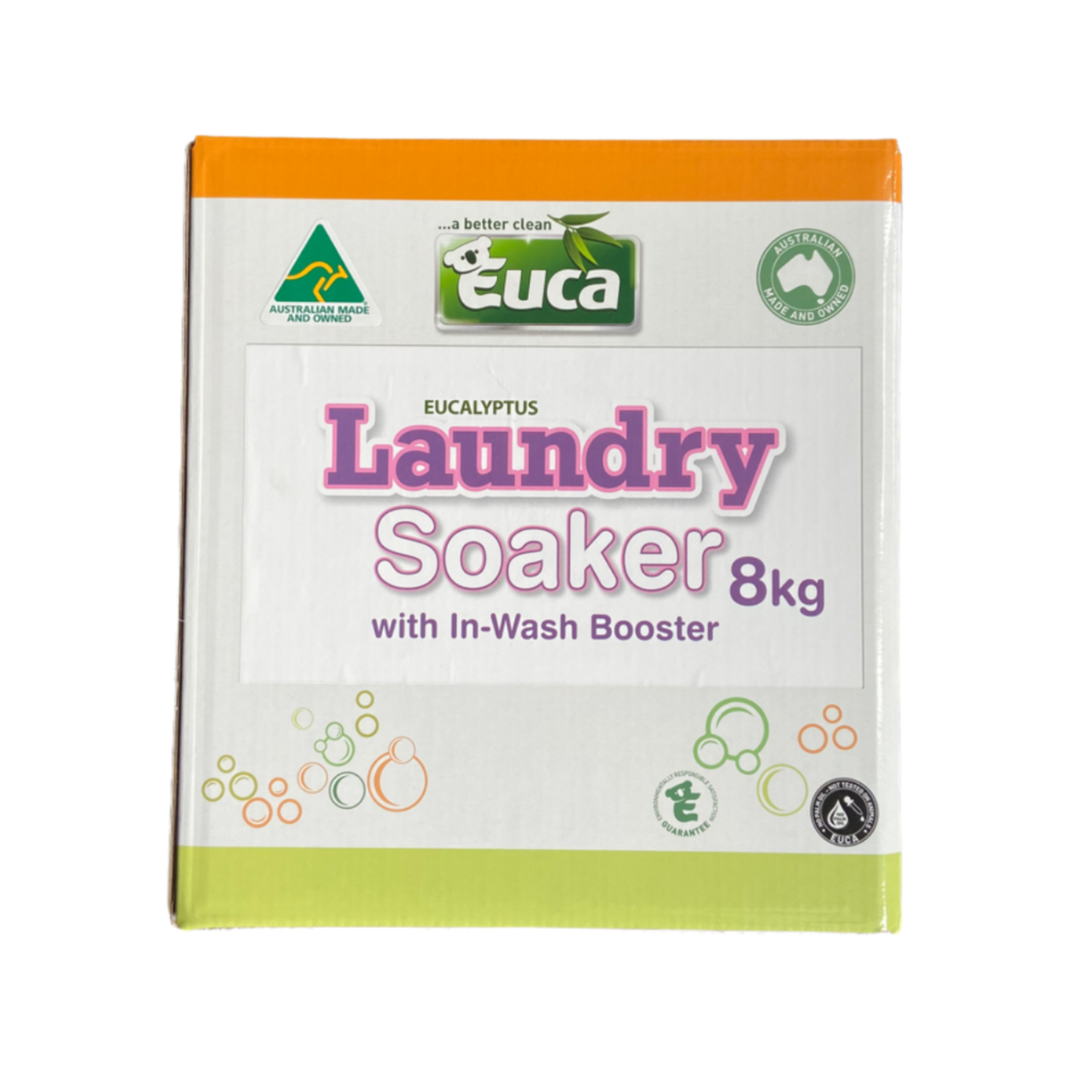 Euca 8kg Laundry Soaker Brightnr Eucalyptus Box - Bunnings Australia