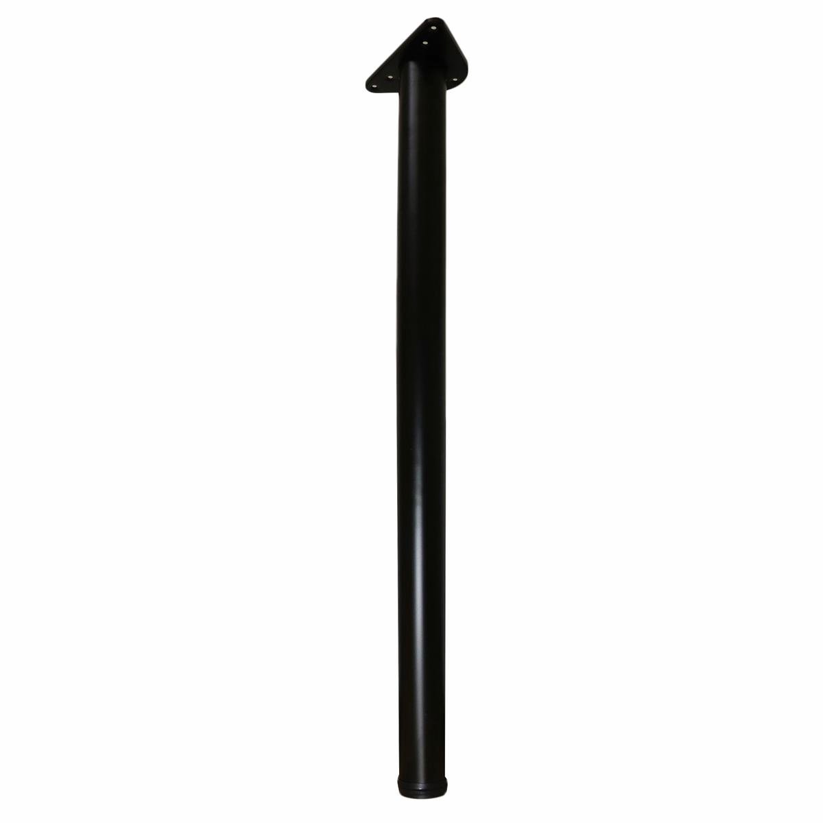 Adoored 60 x 870mm Black Round Breakfast Bar Leg - Bunnings Australia