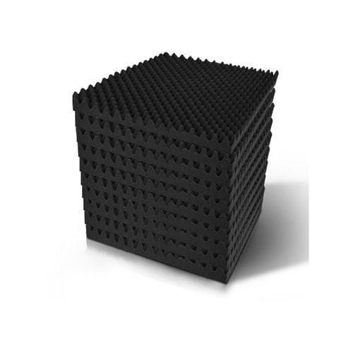 Alpha Acoustic Foam 20pcs 50x50x5cm Sound Absorption Proofing Panels ...