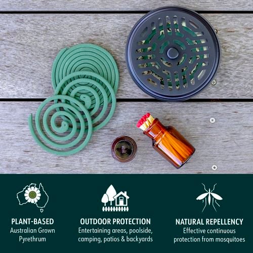 Bite Shield Diffuser With 10pk Coil & Stand - Bunnings Australia