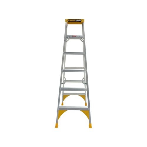 Gorilla 1.8m 180kg Heavy Duty Double Sided Aluminium Ladder - Bunnings ...
