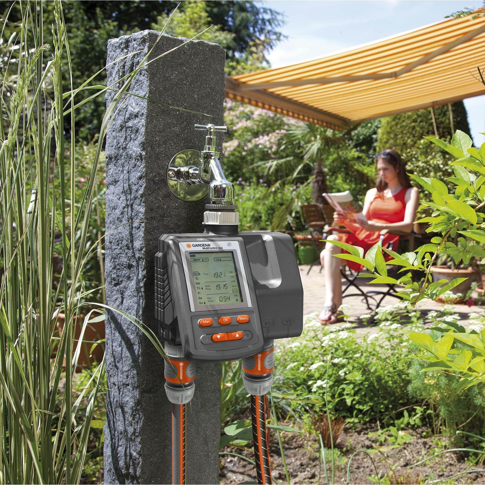 GARDENA MultiControl Duo Water Computer - Bunnings Australia
