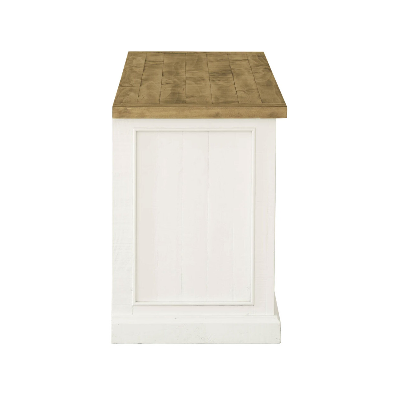 Leura Belle Entertainment Tv Unit In Brushed White With Natural Timber ...