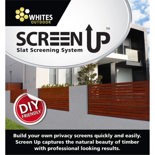 Jack Outdoor 16mm Slat 2m Side Fix Screen Up - Bunnings Australia