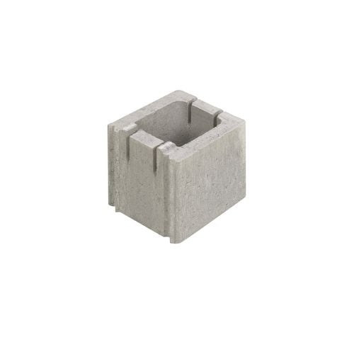 Adbri Masonry 200 x 200 x 190mm Half End Versaloc - Bunnings Australia
