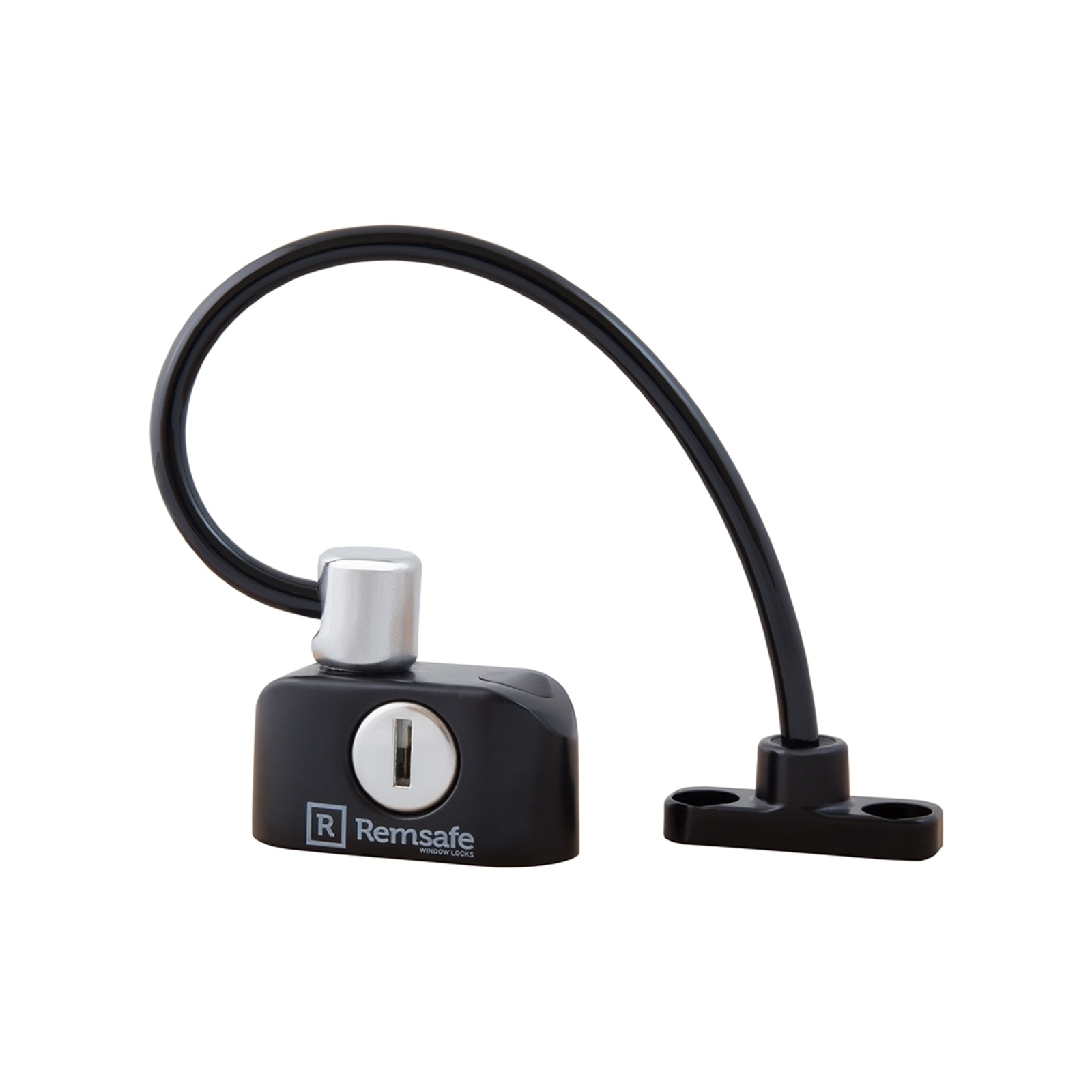 Remsafe Black Window Restrictor Cable Lock - Bunnings Australia