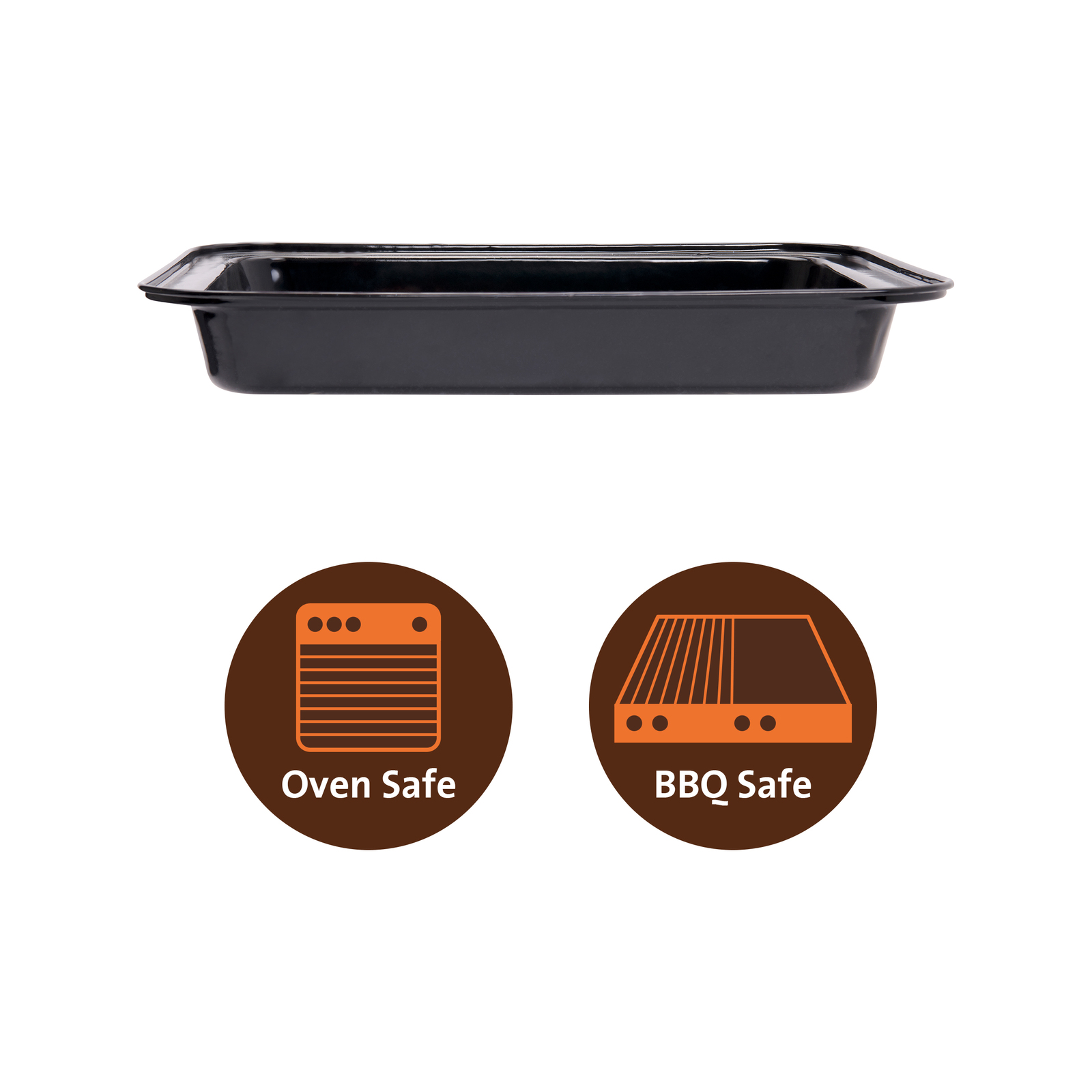 Jumbuck Enamel Roasting Tray - Bunnings Australia