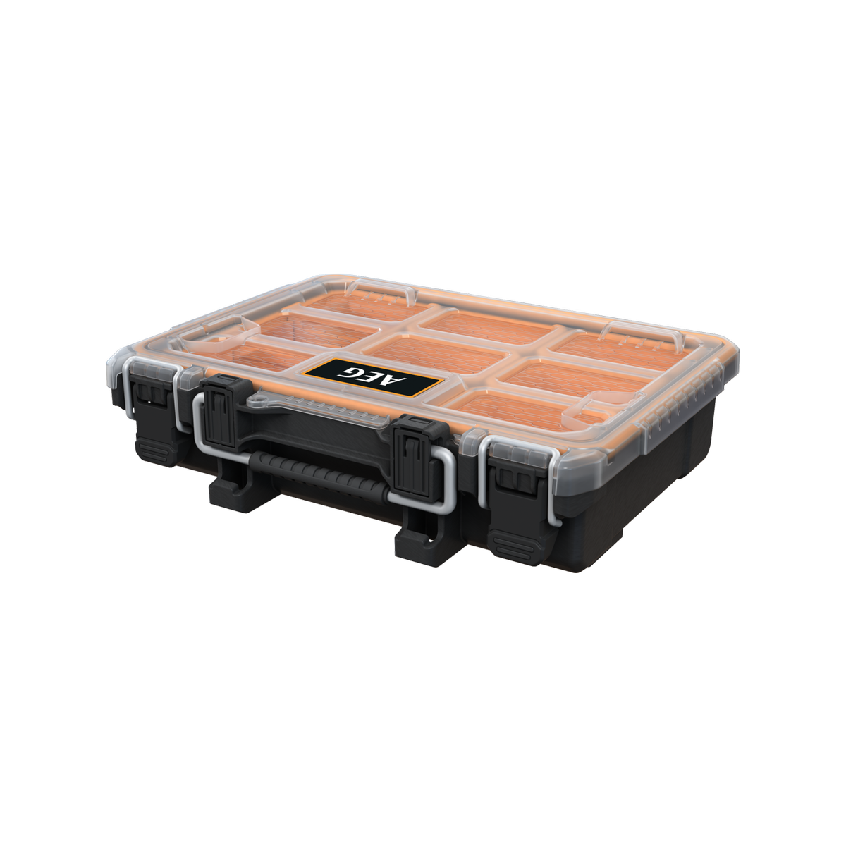AEG Quickstack 2.0 Clear Top Half Organiser - Bunnings Australia