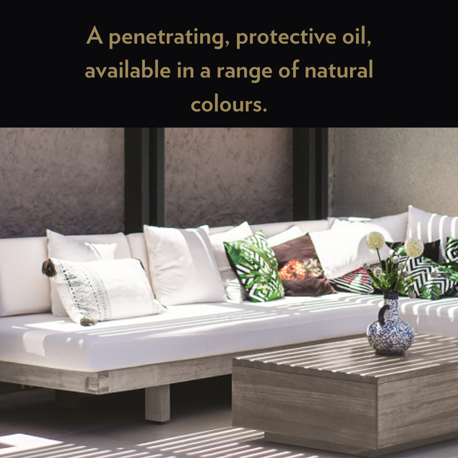 Feast Watson 1L Weathered Grey Outdoor Furniture Oil - Bunnings Australia