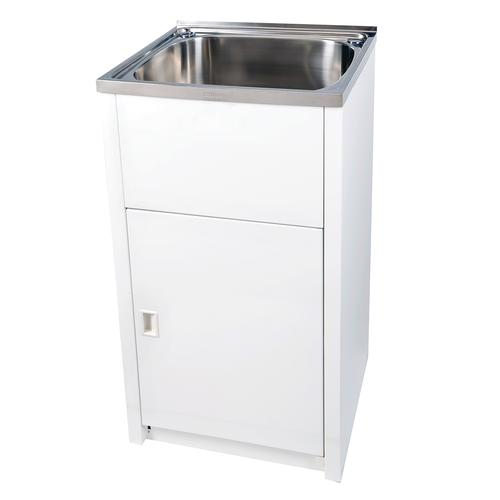 Everhard 45L Stainless Steel Classic Slim Laundry Unit - Bunnings Australia