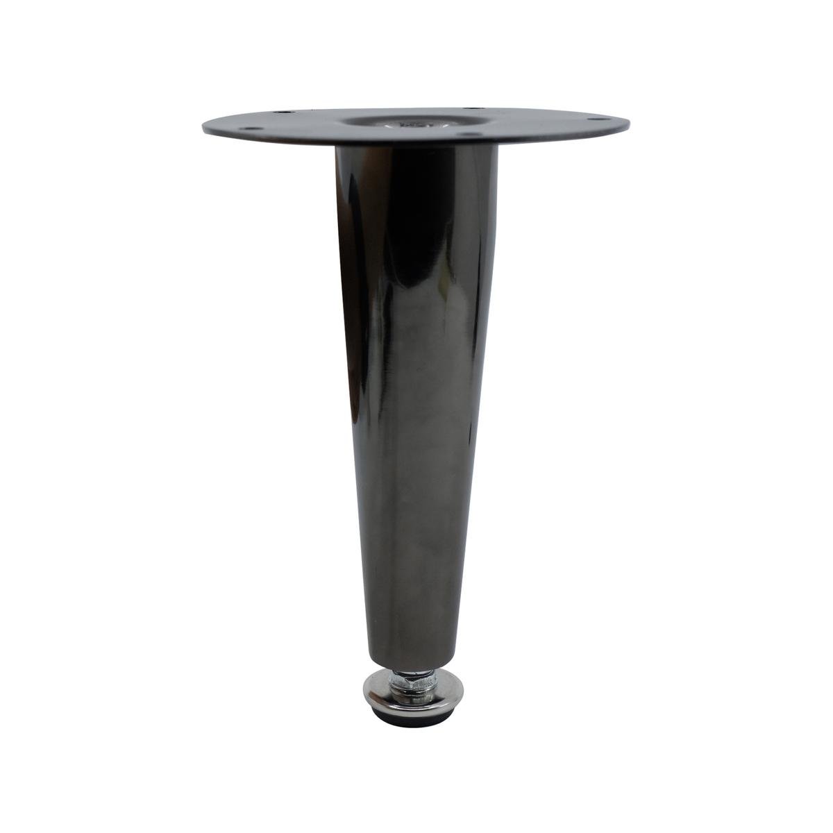 Adoored 150mm Black Nickel Tapered Metal Leg Furniture - Bunnings Australia
