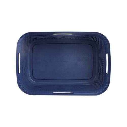 Ezy Storage 50L Mode Laundry Basket - Blue - Bunnings Australia