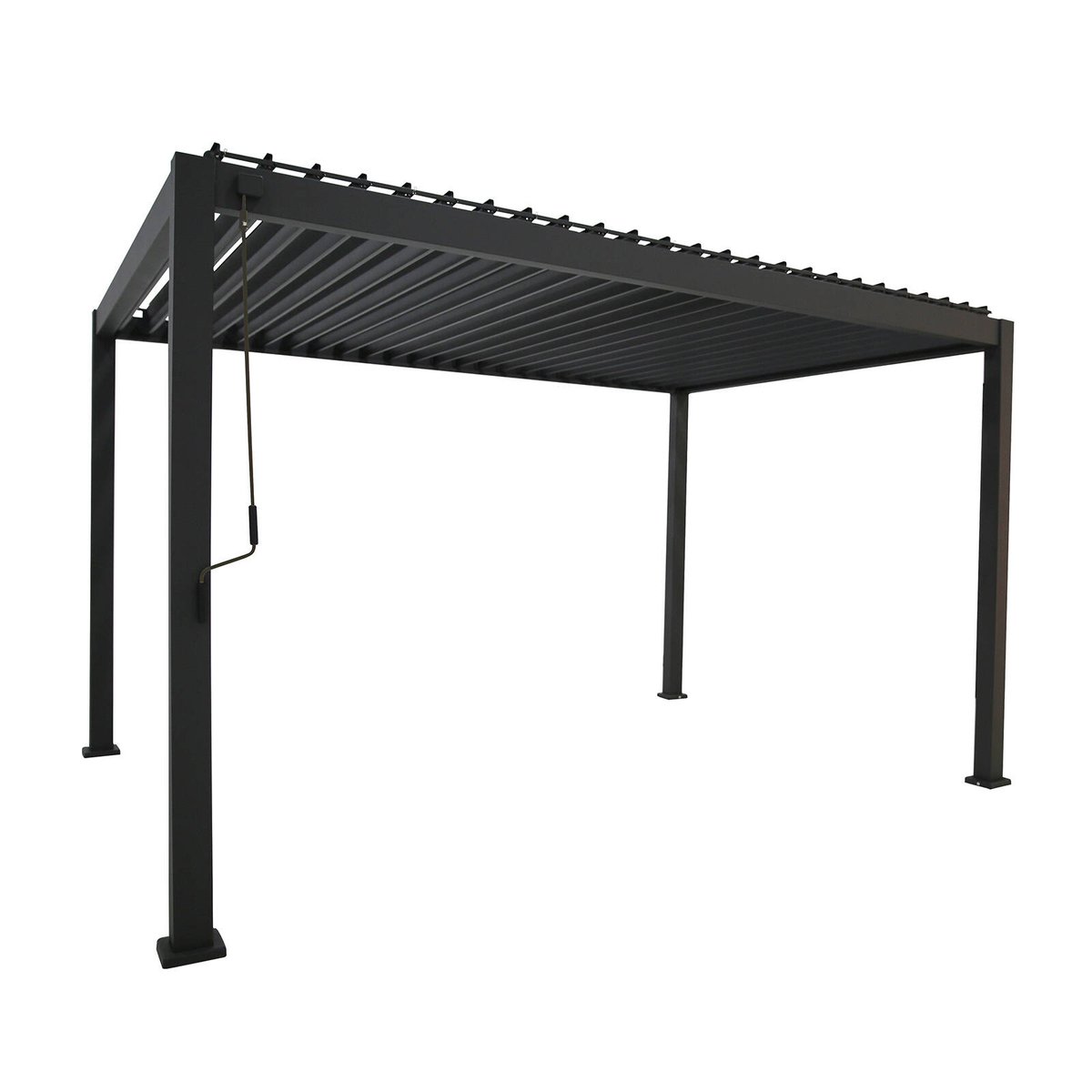 Mimosa 3 x 4m Lava Portsea Louvre Semi Permanent Gazebo - Bunnings New ...