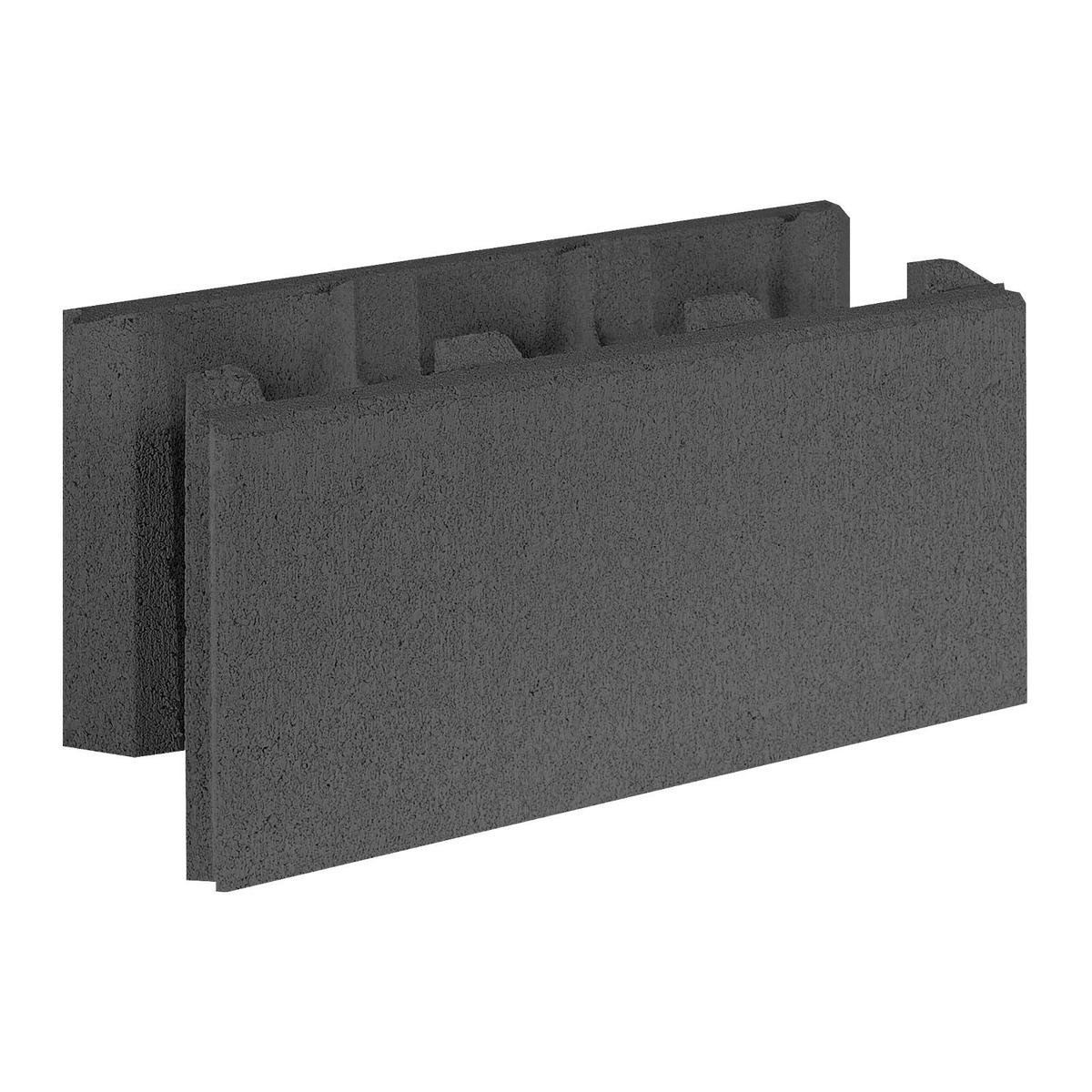 Adbri Masonry 400 x 190 x 200mm Charcoal Versasmooth Standard Block ...