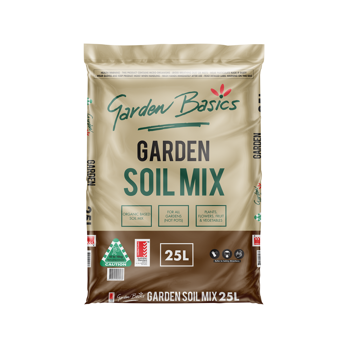 Garden Basics 25L Garden Soil Mix - Bunnings Australia