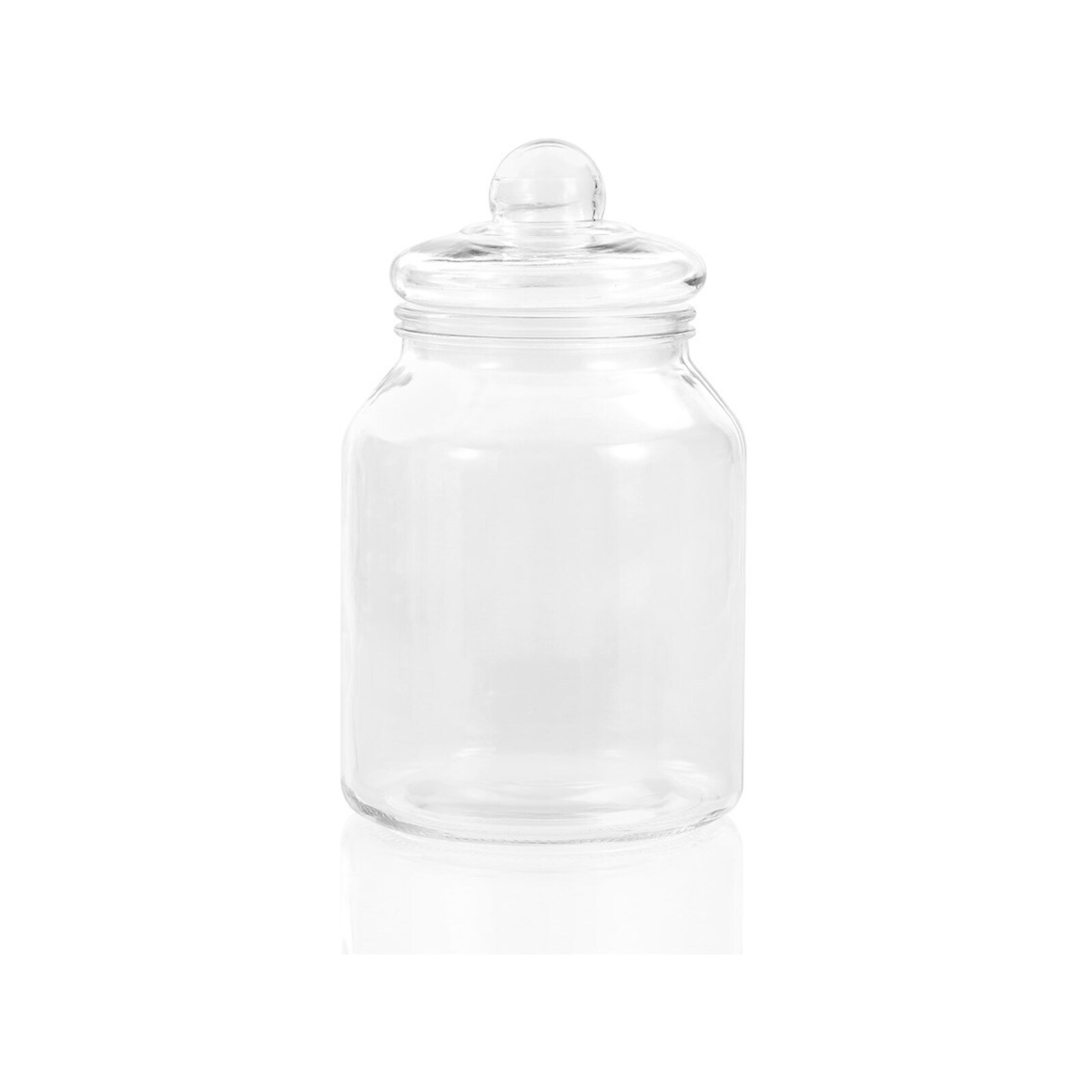 2x Lemon And Lime 3l Cookie Glass Jar Container Clear Bunnings Australia