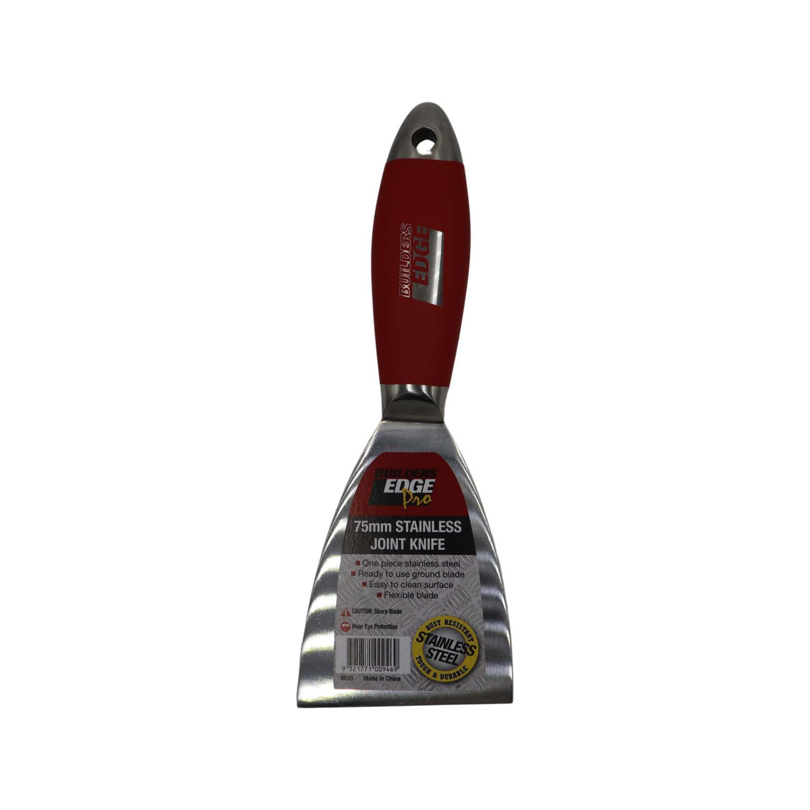 Builders Edge 75mm Stainless Steel Plaster Knife - Bunnings Australia