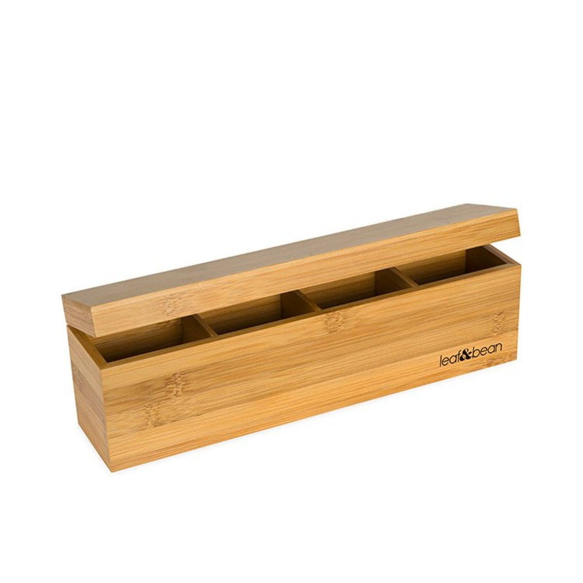 Leaf & Bean Tea Box Bamboo - Bunnings Australia
