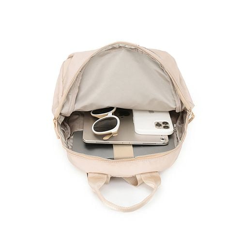 Tosca Daily Shoulder Laptop School Backpack - Beige - Bunnings Australia