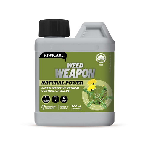 Kiwicare 500ml Weed Weapon Natural Power Concentrate - Bunnings New Zealand
