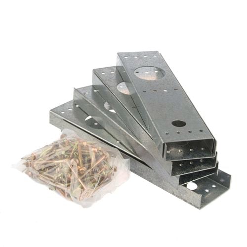 LUMBERLOK Galvanised Zinc Top Plate Stiffener- 8 Pack - Bunnings New ...