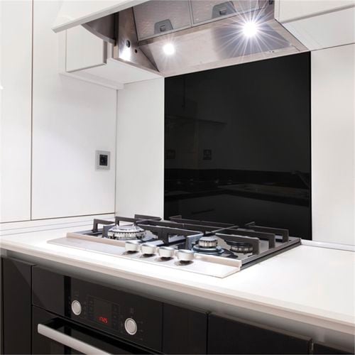 Stein 750 x 900mm Black Vision Splashback - Bunnings New Zealand
