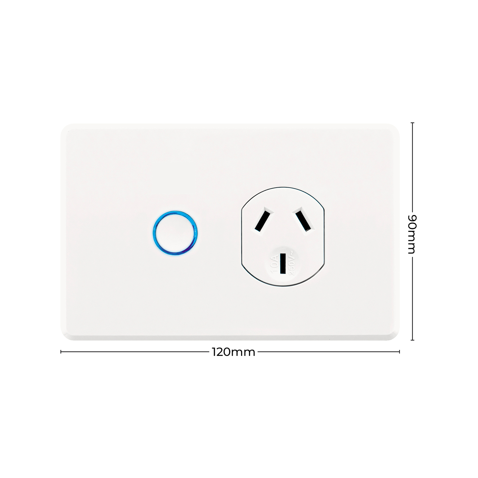 DETA Touch Activated Single Powerpoint - Bunnings Australia