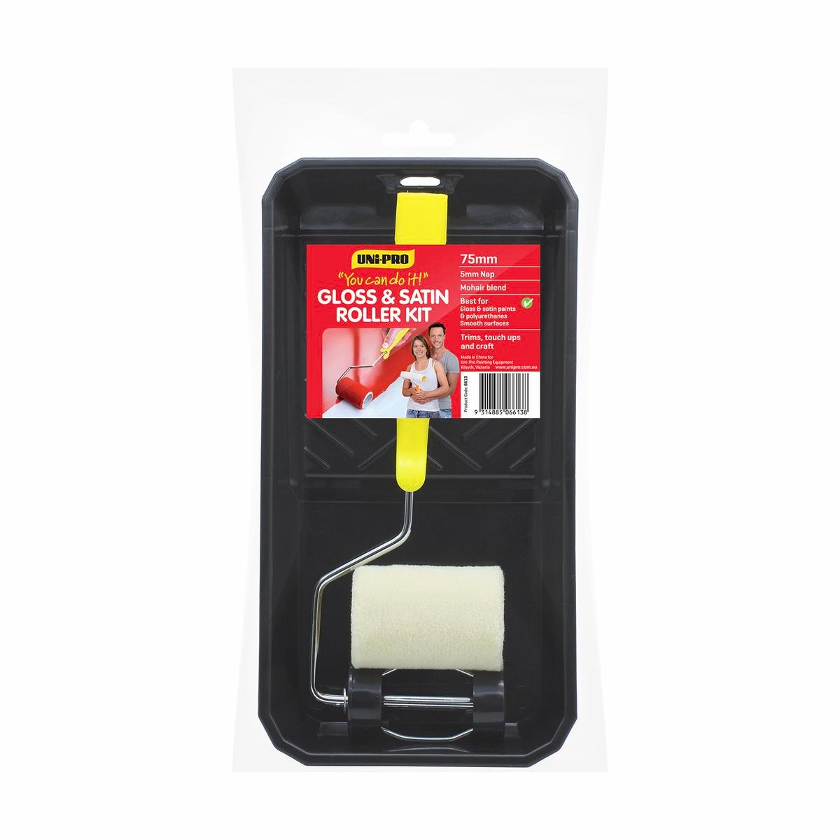 UNi-PRO 75mm 5mm Nap You Can Do It Mohair Baby Roller Kit - Bunnings ...